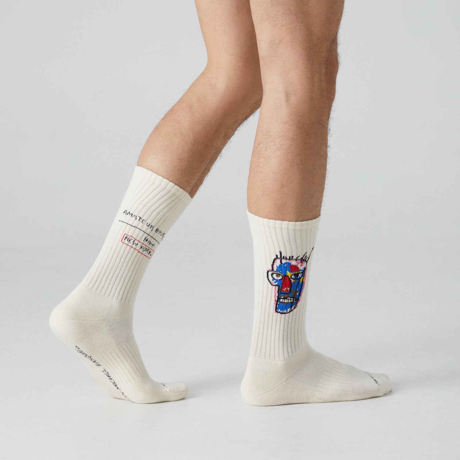 Athletic Socks Basquiat Heads 1982 | Basquiat x Jimmy Lion – Jimmy Lion ...