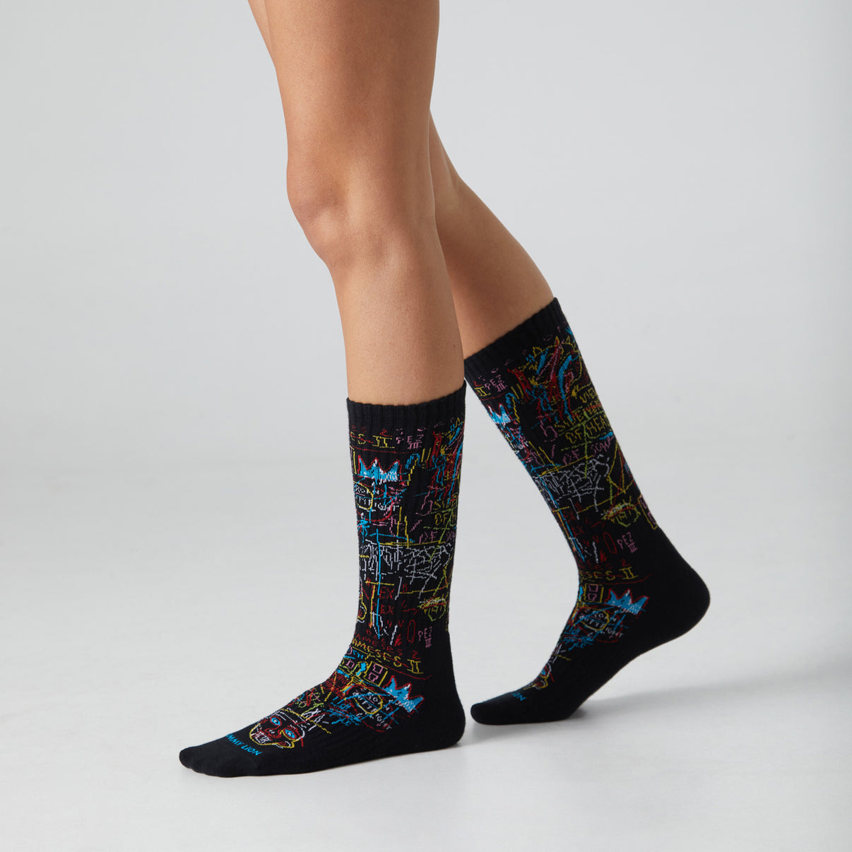 Athletic Socks Basquiat Kings of Egypt | Basquiat x Jimmy Lion