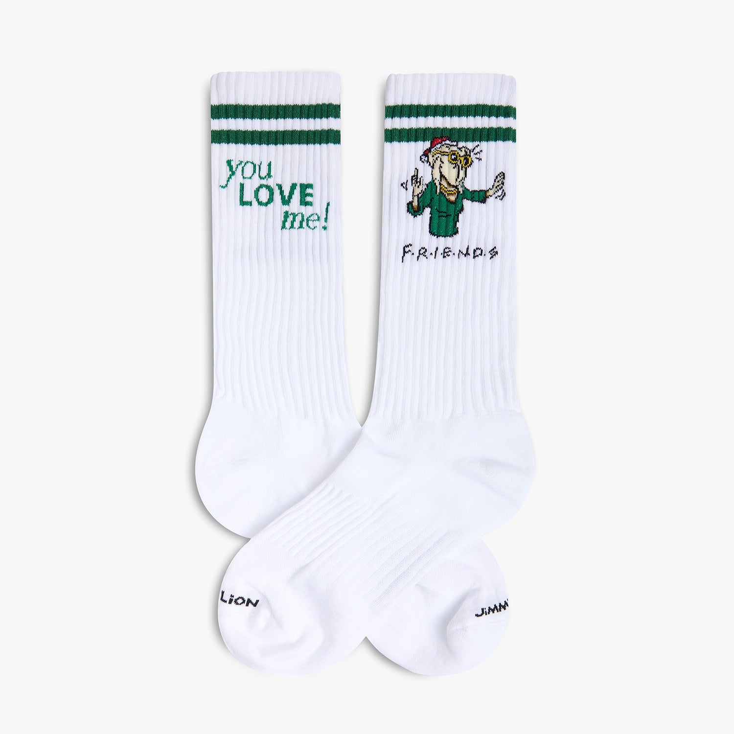 Athletic Friends You Love Me Socks | Friends x Jimmy Lion