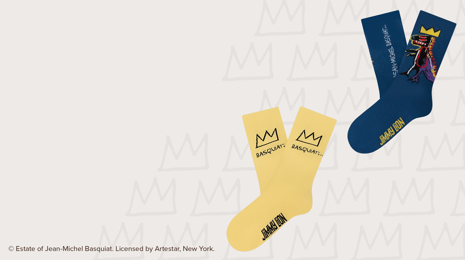 Original Socks | Basquiat x Jimmy Lion