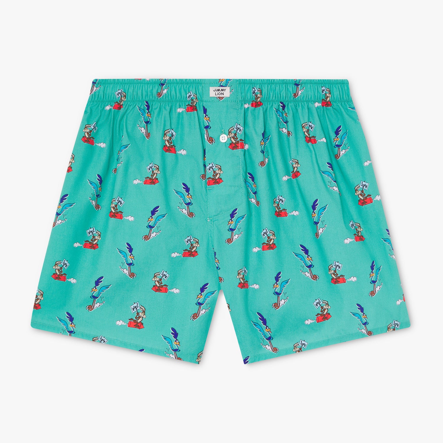 Organic Cotton Boxers | Road Runner vs Coyote Boxer Shorts | Jimmy Lion