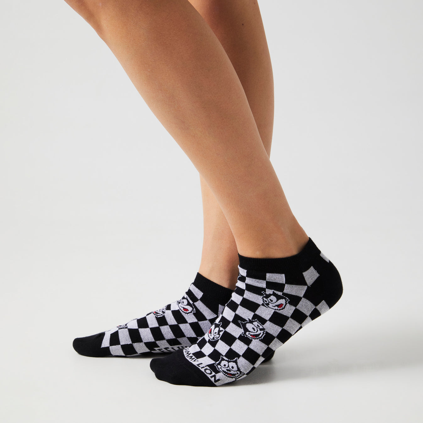 Ankle Socks Felix Check | Felix the Cat x Jimmy Lion