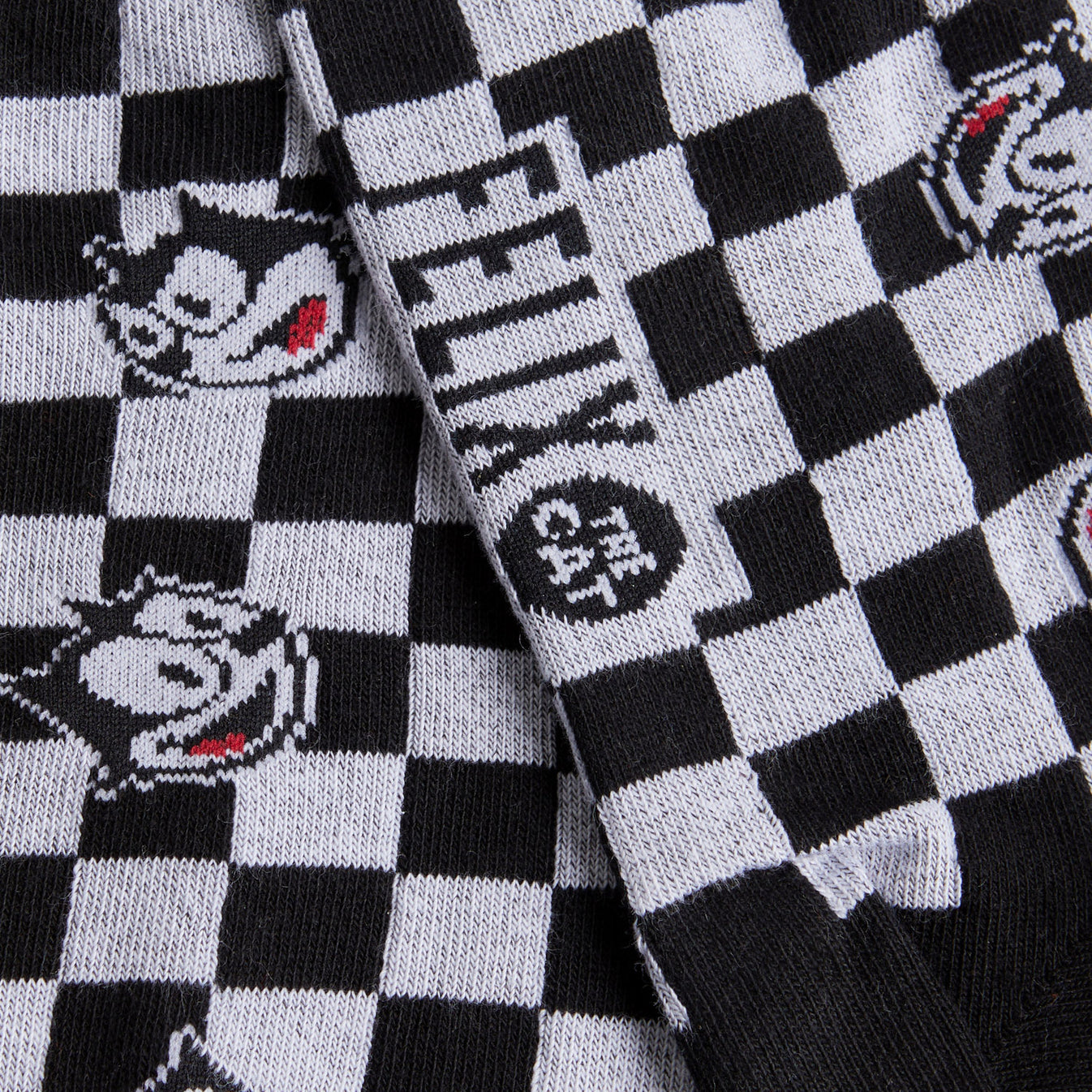 Ankle Socks Felix Check | Felix the Cat x Jimmy Lion