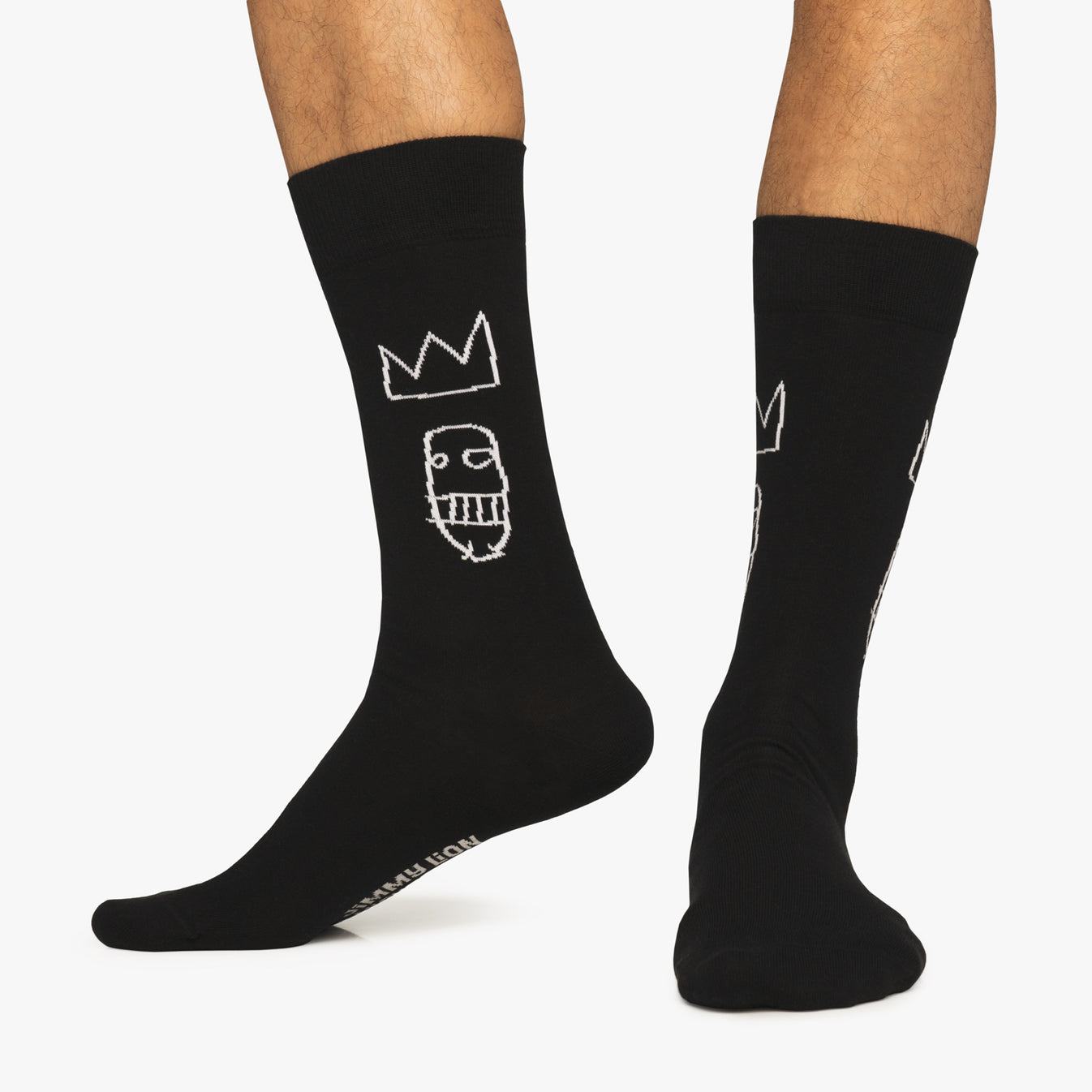 Original Socks | Basquiat Sugar Ray Robinson | Basquiat x Jimmy Lion ...